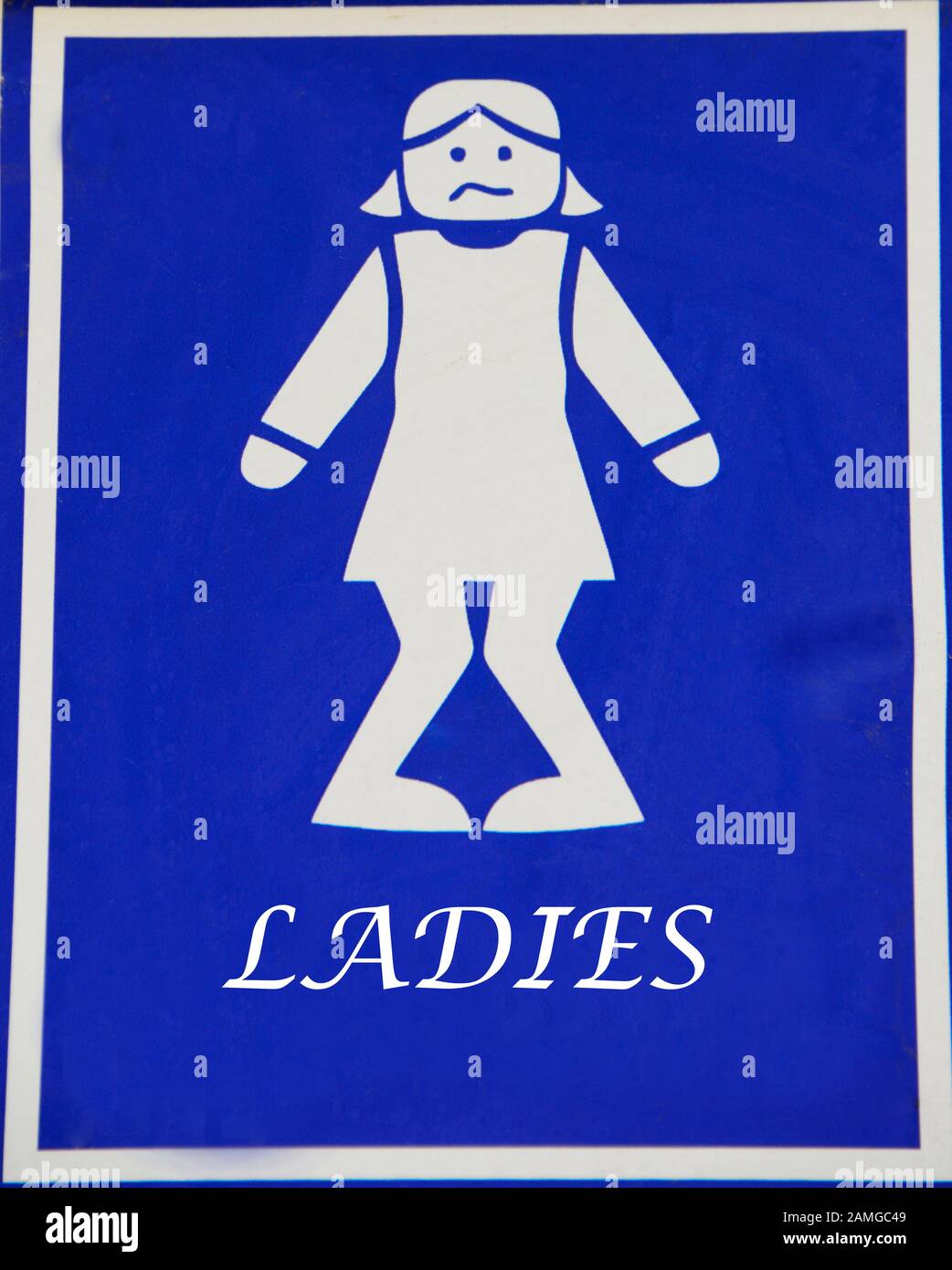 Female toilet sign hi-res stock photography and images - Alamy