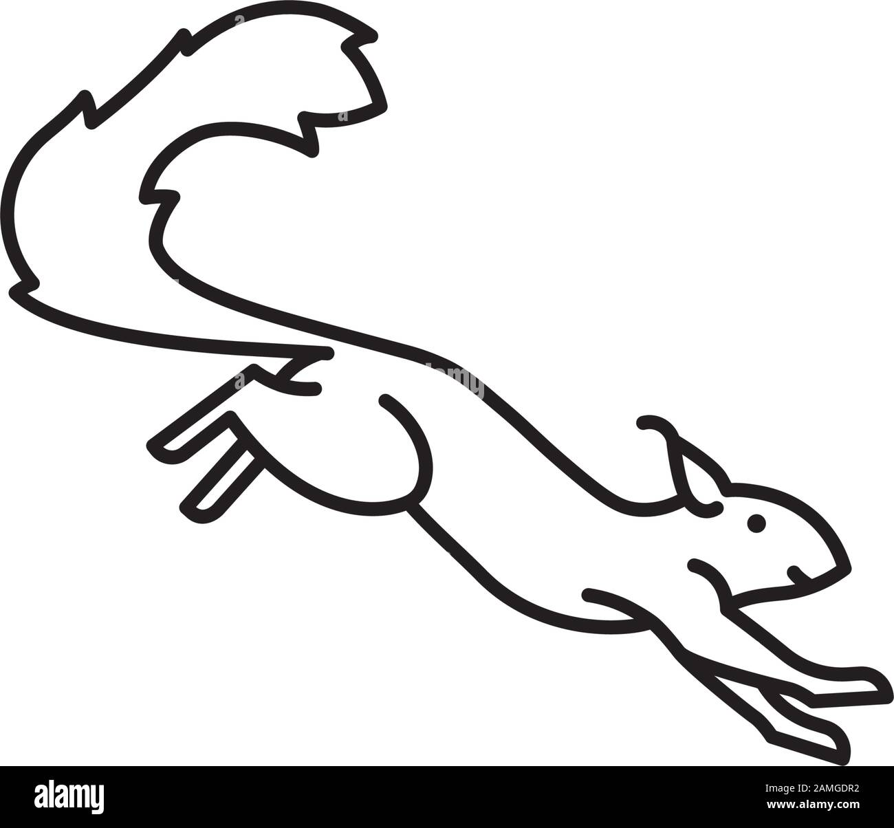 Clip Art Squirrel Running Clip Art Squirrel Running