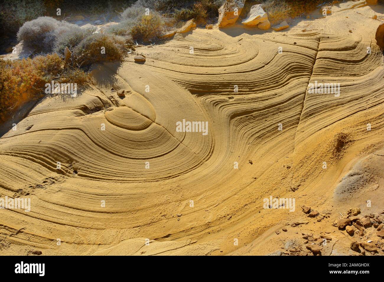 Greece, volcanic rocks on Lemnos Island Stock Photo - Alamy