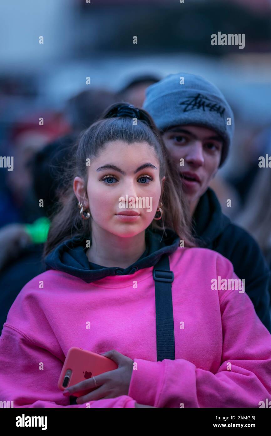 People, Cultural Day, (Menningarnott) Reykjavik, Iceland Stock Photo ...