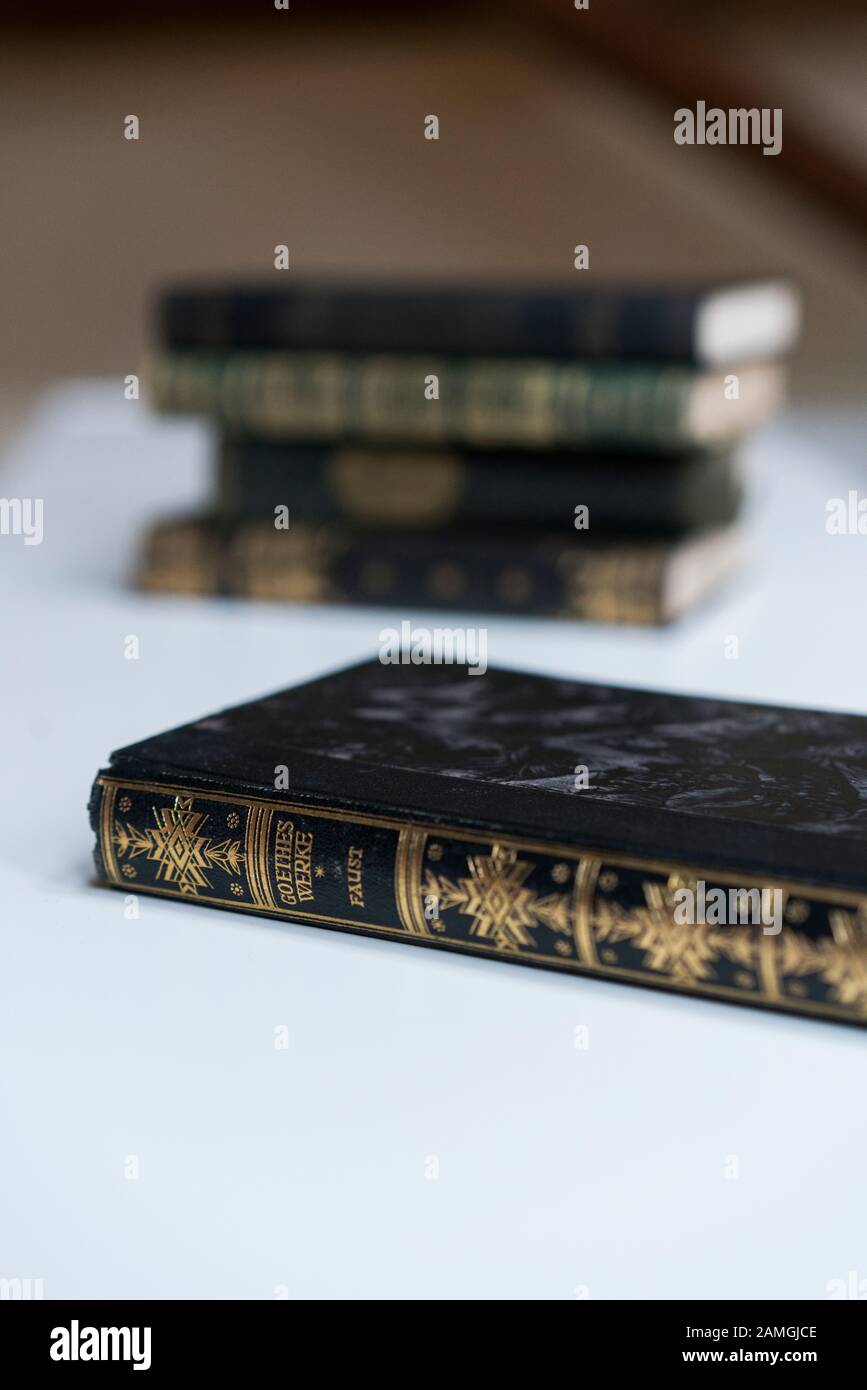 Goethe's faust cover hi-res stock photography and images - Alamy