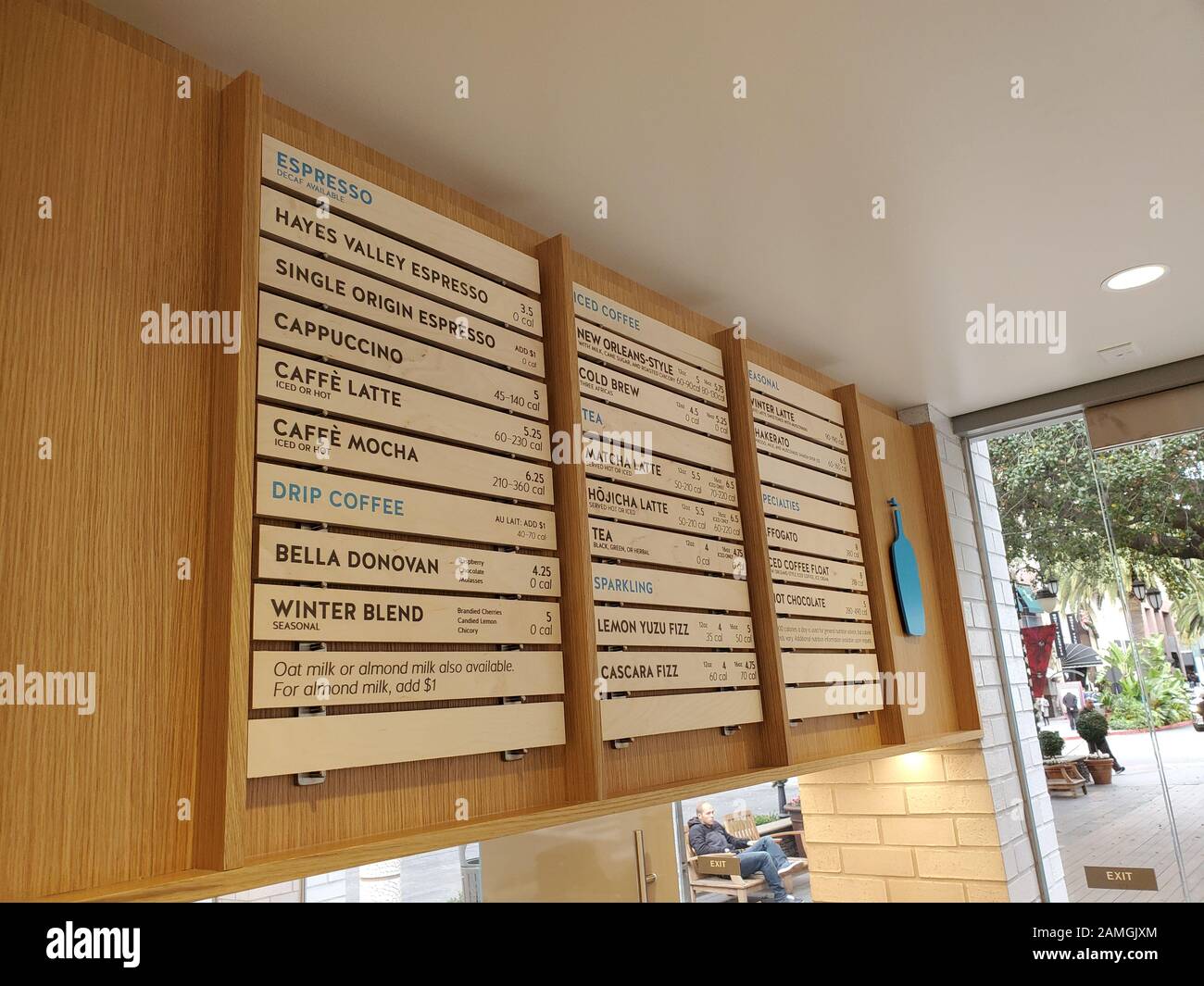 Blue Bottle Coffee Menu
