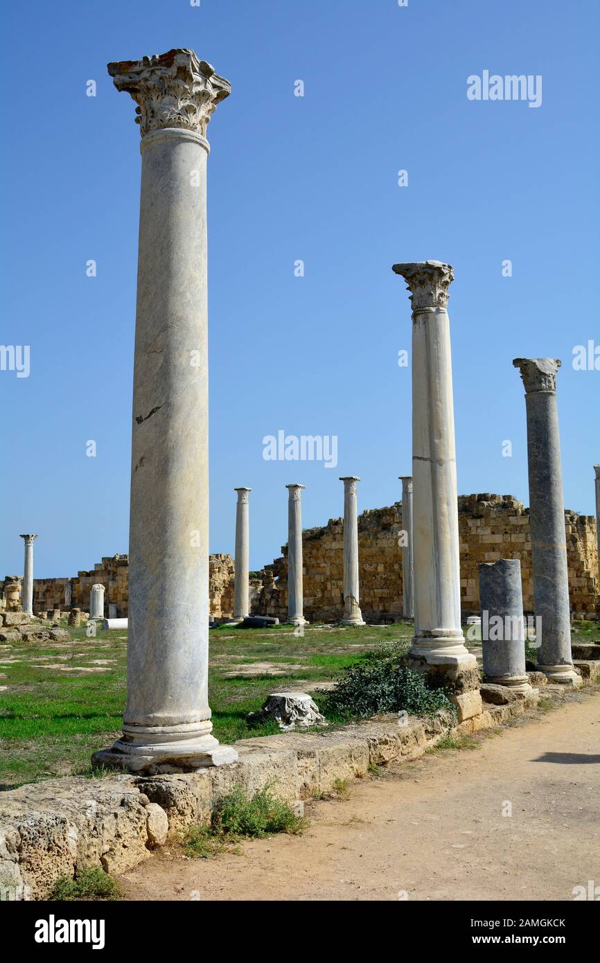 Cyprus, ancient Salamis Stock Photo - Alamy