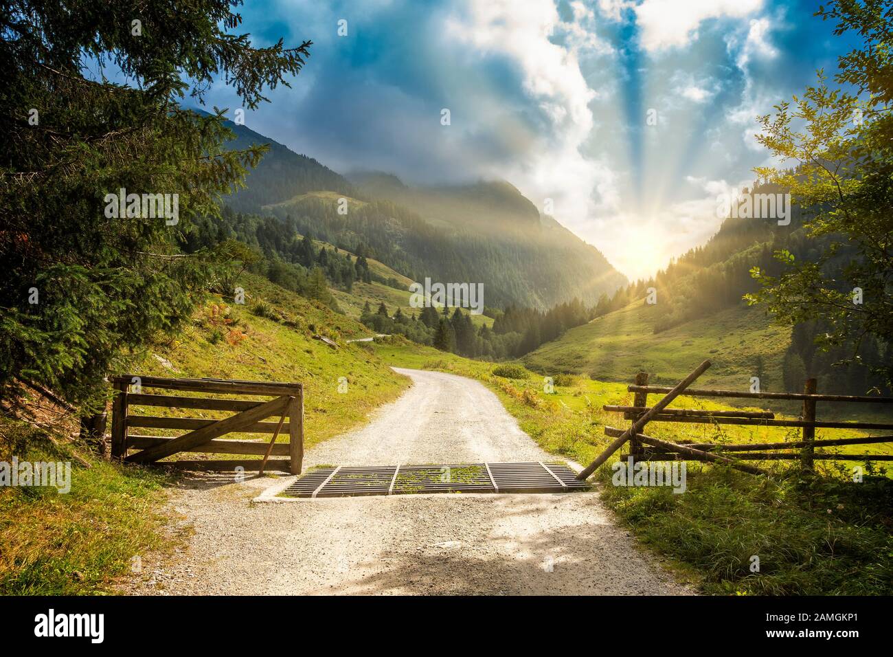 Curved Path Winding High Resolution Stock Photography and Images - Alamy