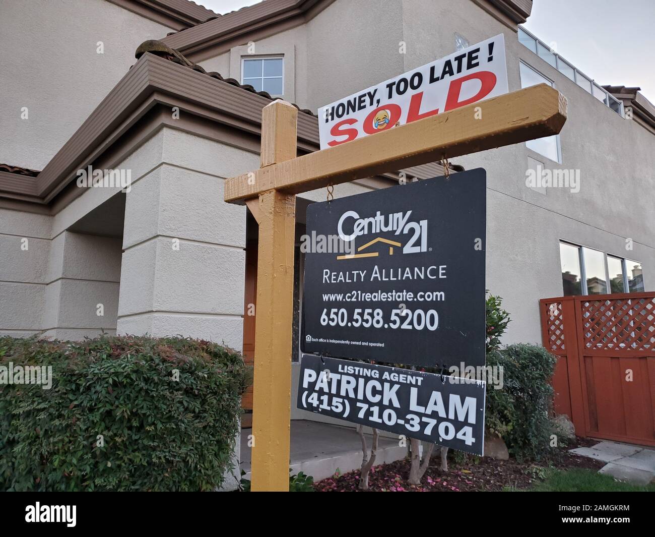 Century 21 Sold Sign