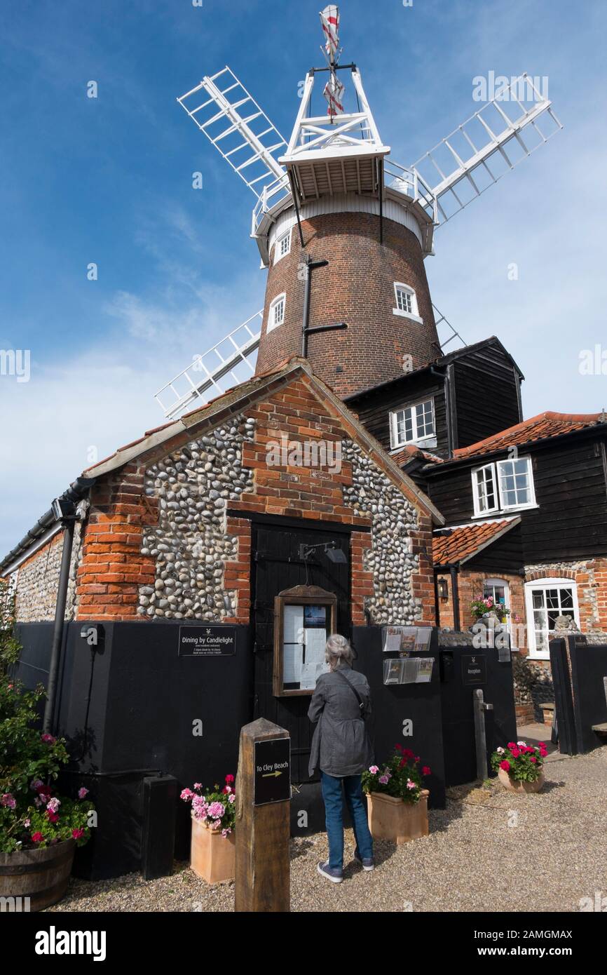 Cley windmill restaurant norfolk hi-res stock photography and images ...