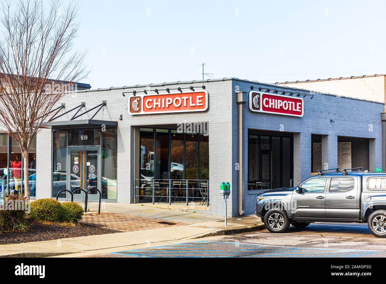 COLUMBIA, SC, USA-7 JANUARY 2010: One of more than 2000 Chipotle ...