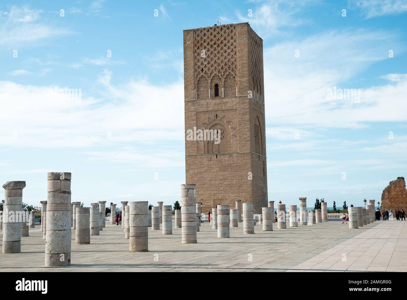 Hassan Tower, Rabat, Morocco Stock Photo - Alamy