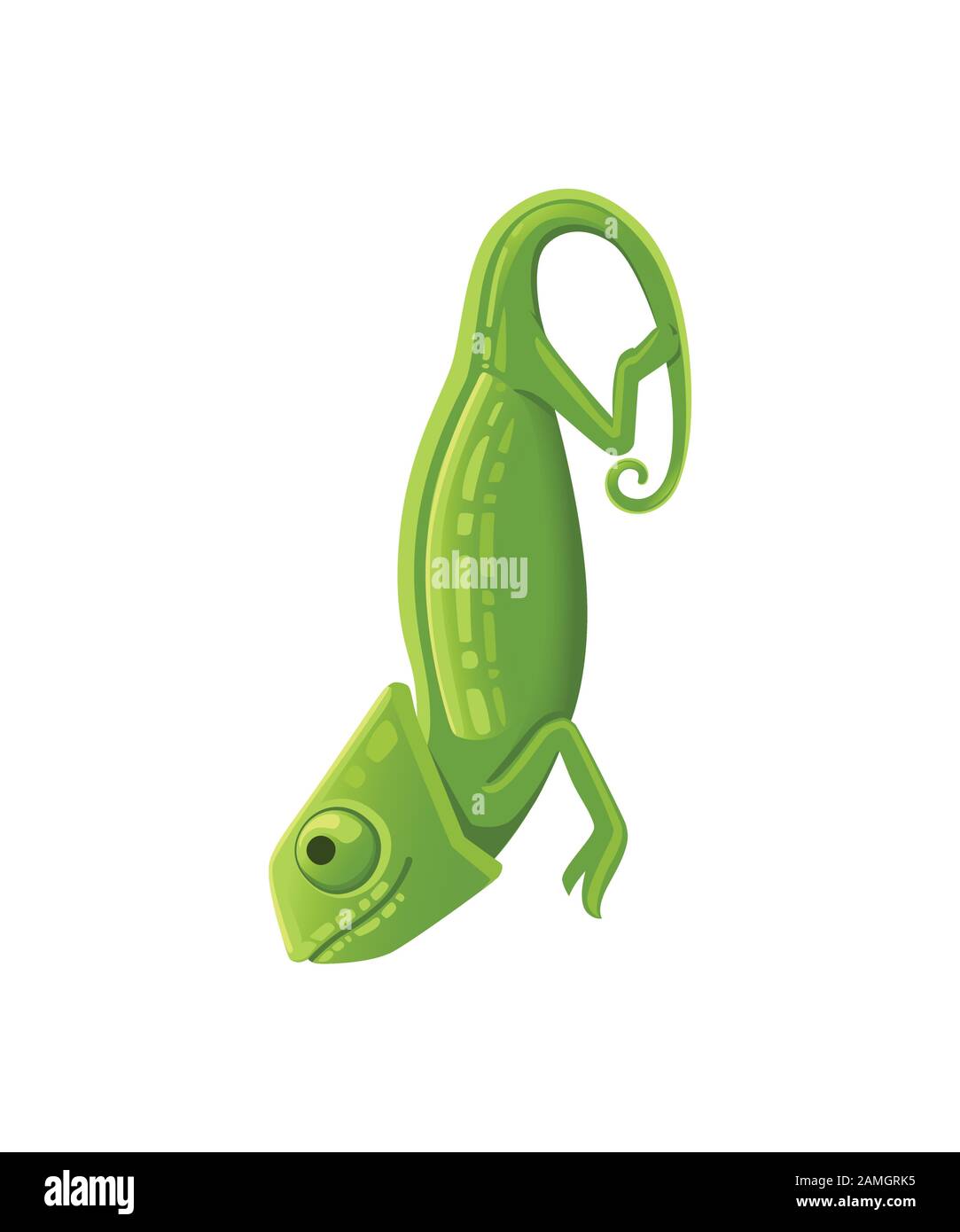 Grumpy lizard Stock Vector Images - Alamy