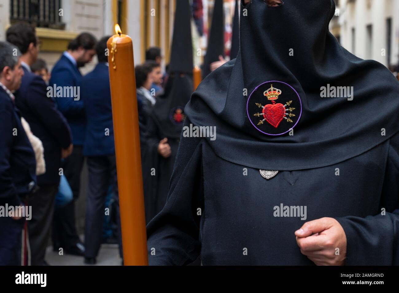 Semana santa , Easter religious parade event in Seville, Andalusia ...