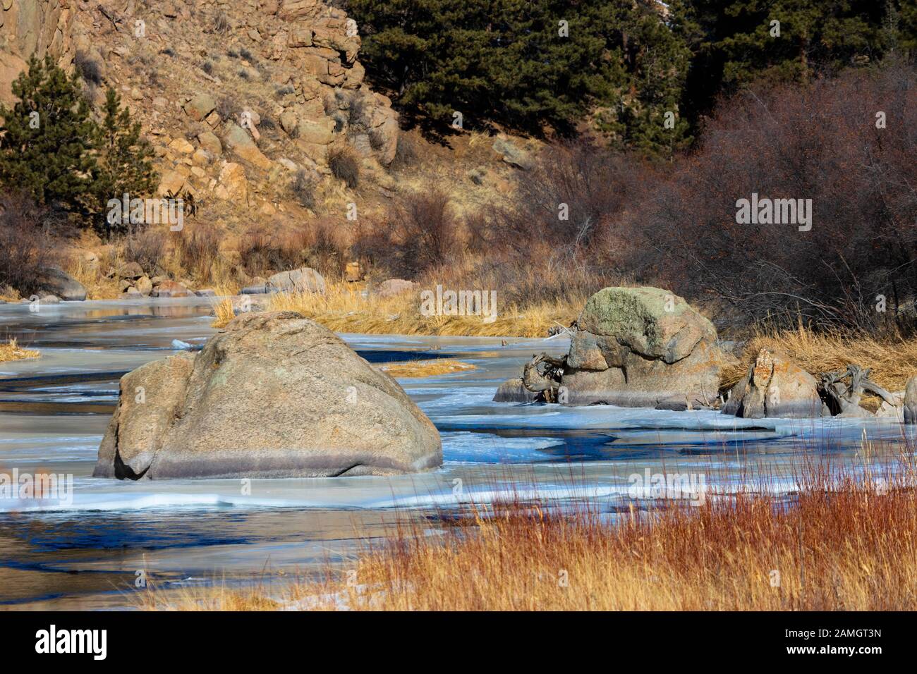 Frozen solitude at the headwaters of the South Platte River in Eleven ...