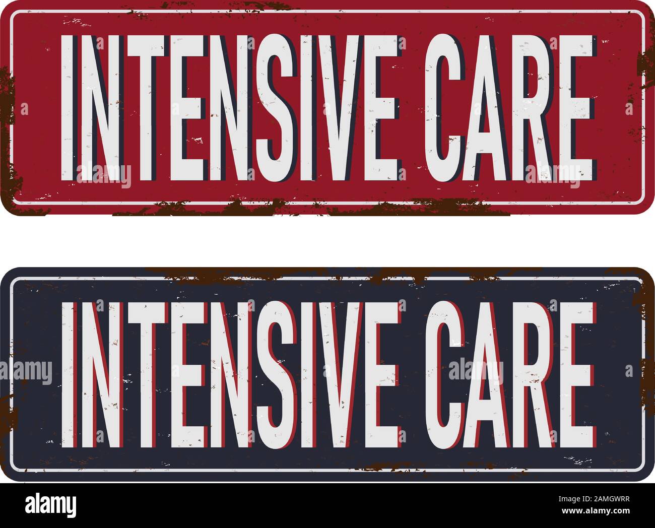 Greetings from La Frontera Spain Vintage tin sign with Retro souvenirs ...