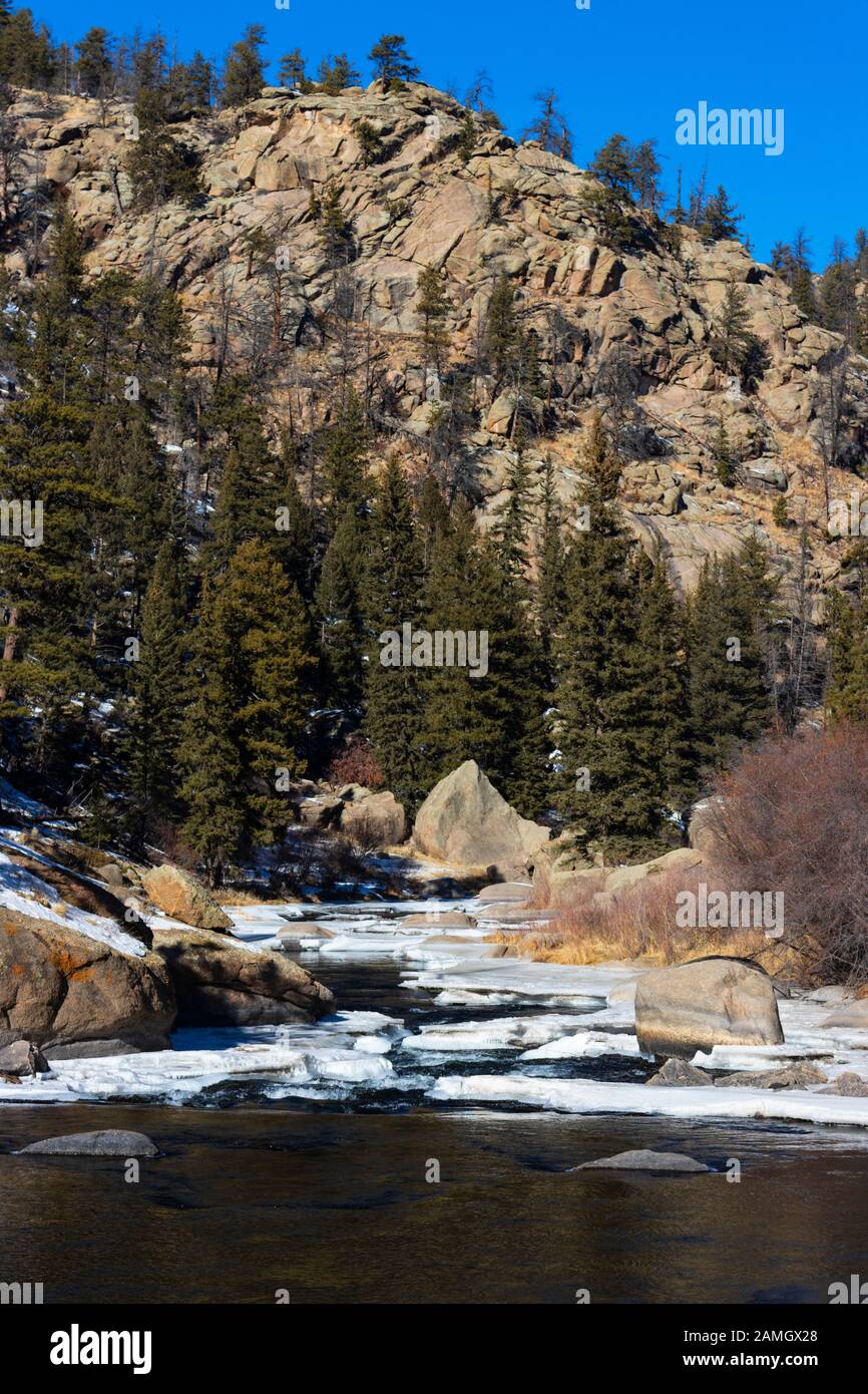 Frozen solitude at the headwaters of the South Platte River in Eleven ...