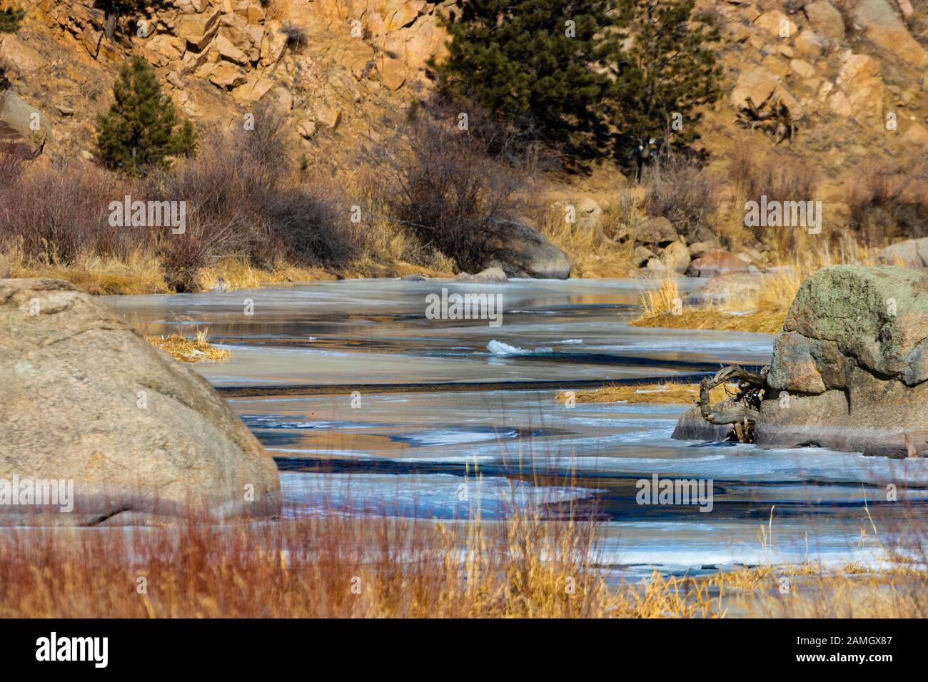 Frozen solitude at the headwaters of the South Platte River in Eleven ...