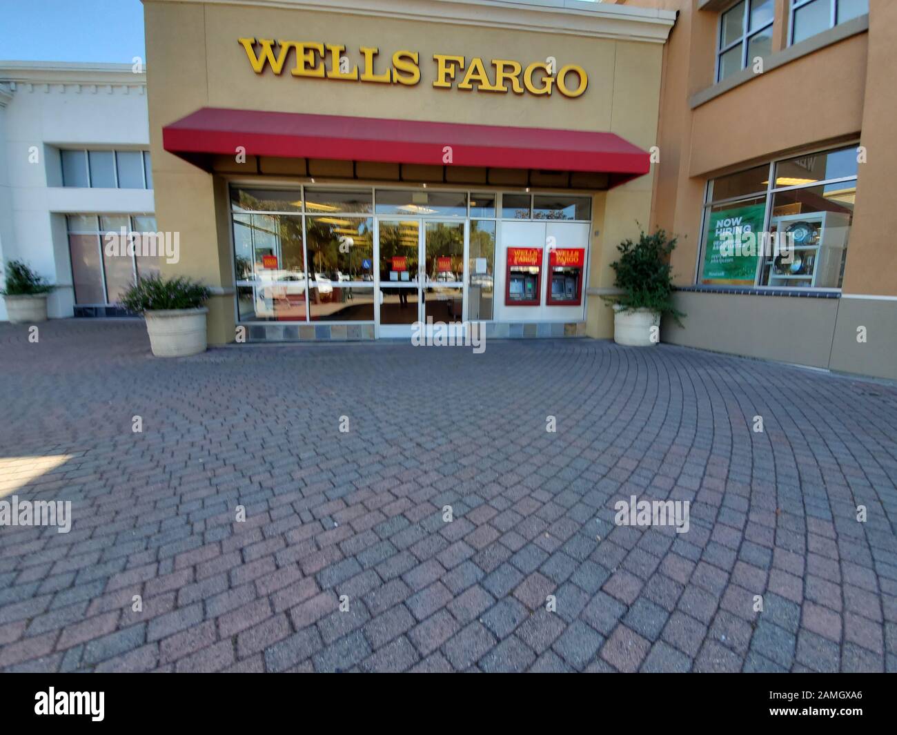 Photograph of Wells Fargo Bank, a bank in San Ramon, California, United ...