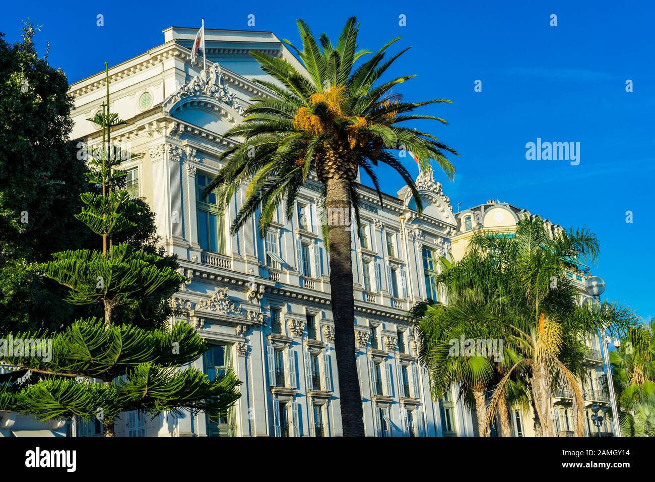 View at building of Opera de Nice in France Stock Photo - Alamy