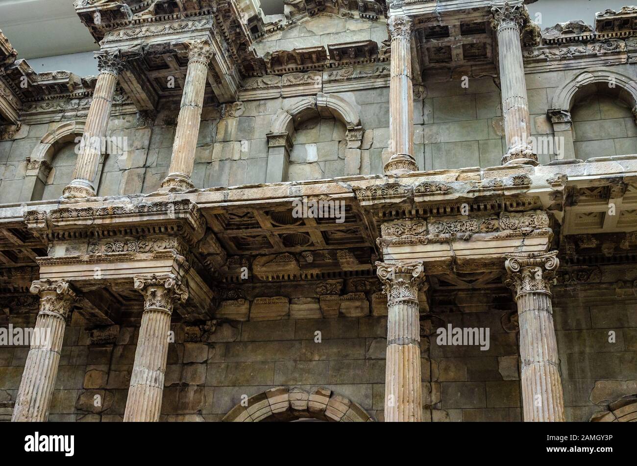 The stone ruins of an ancient city. Ancient ruins Stock Photo - Alamy