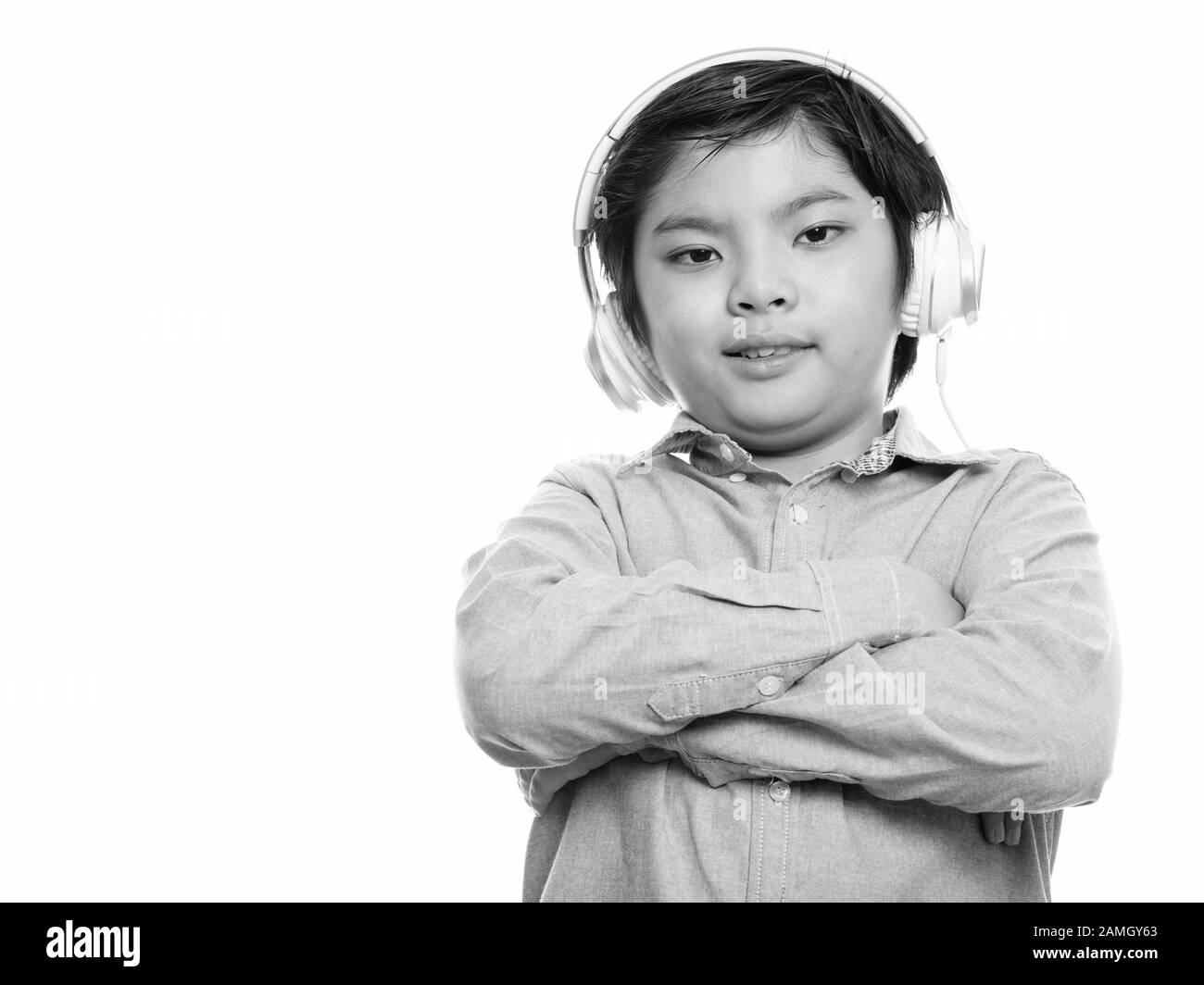 Happy asian boy Black and White Stock Photos & Images - Alamy
