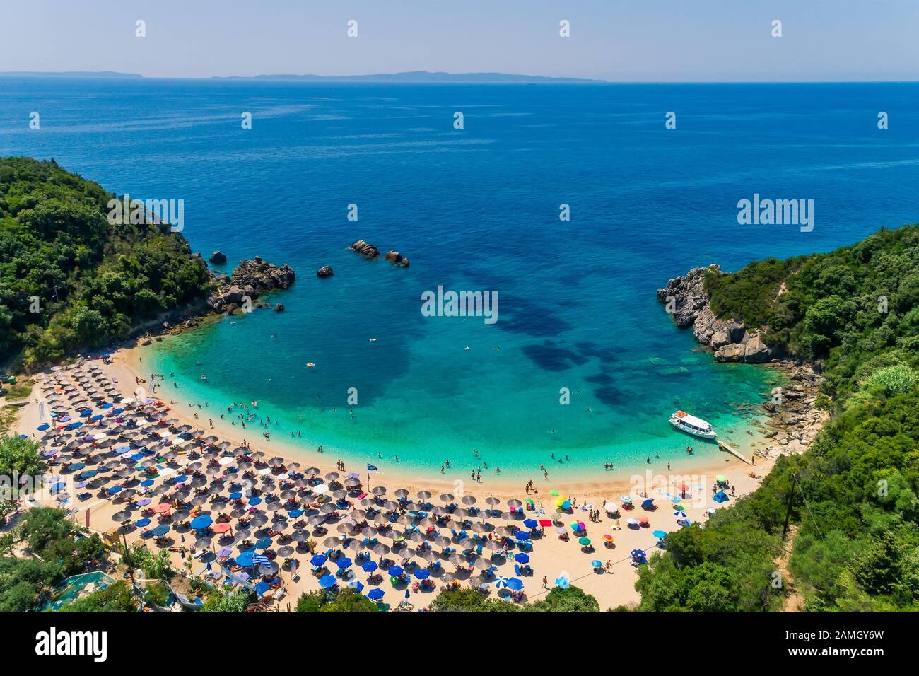 Parga beach hi-res stock photography and images - Alamy