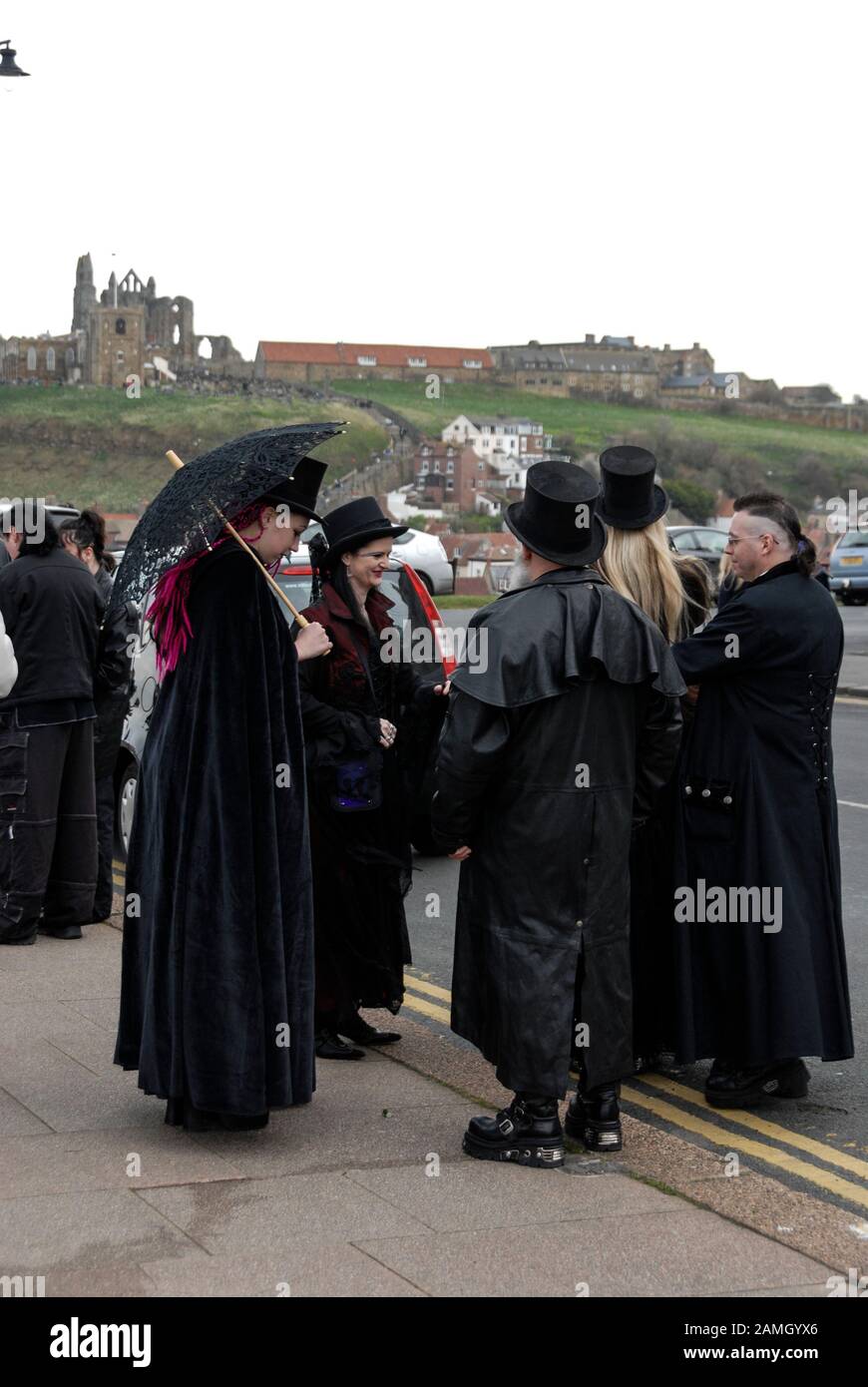 Goth convention hi-res stock photography and images - Alamy