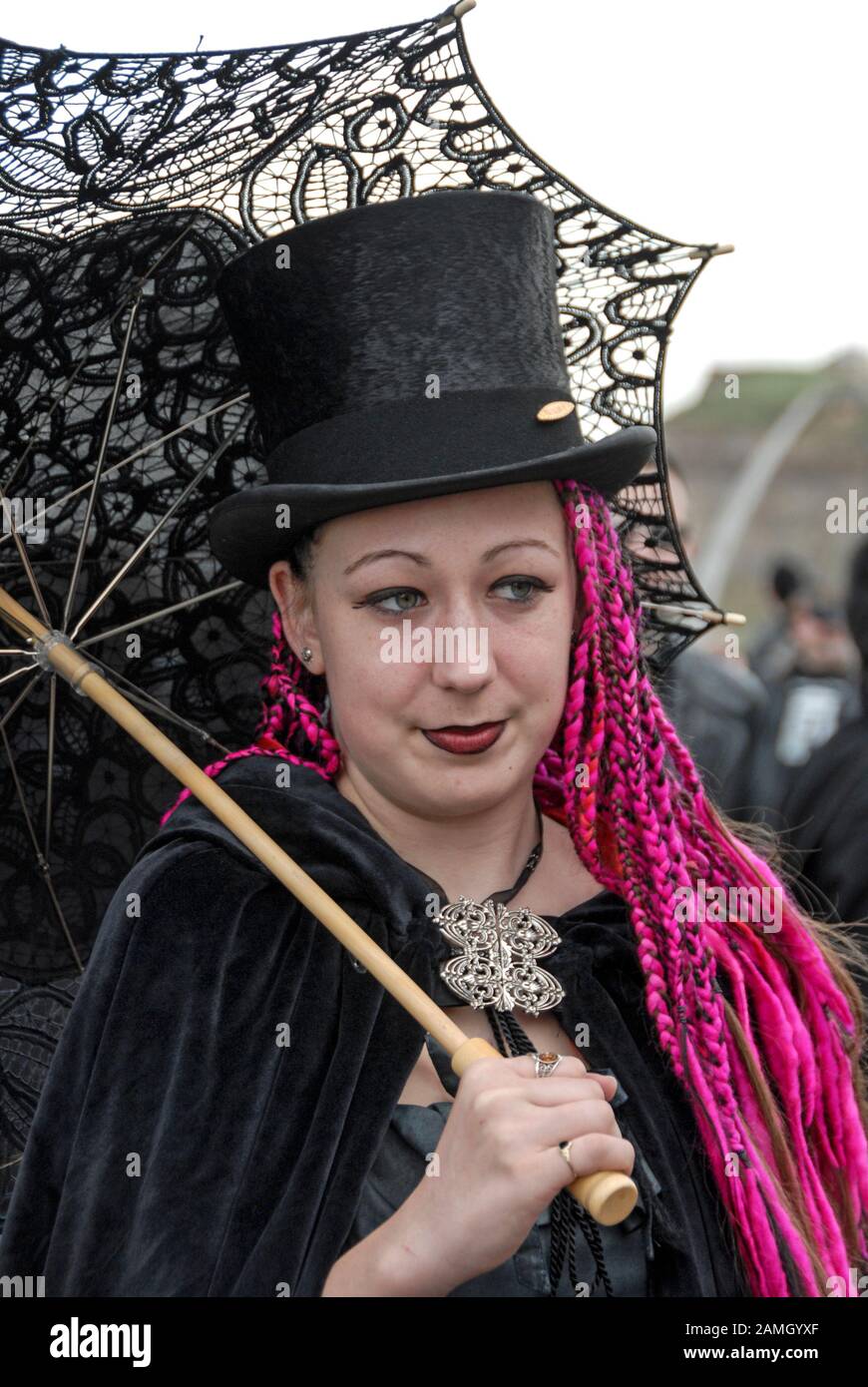 Goth convention hi-res stock photography and images - Alamy
