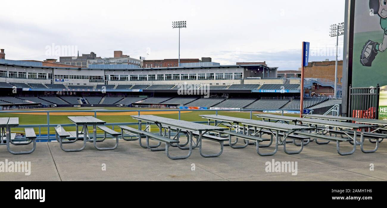 Fifth Third Field, home of the Toledo Mud Hens, is a minor league ...