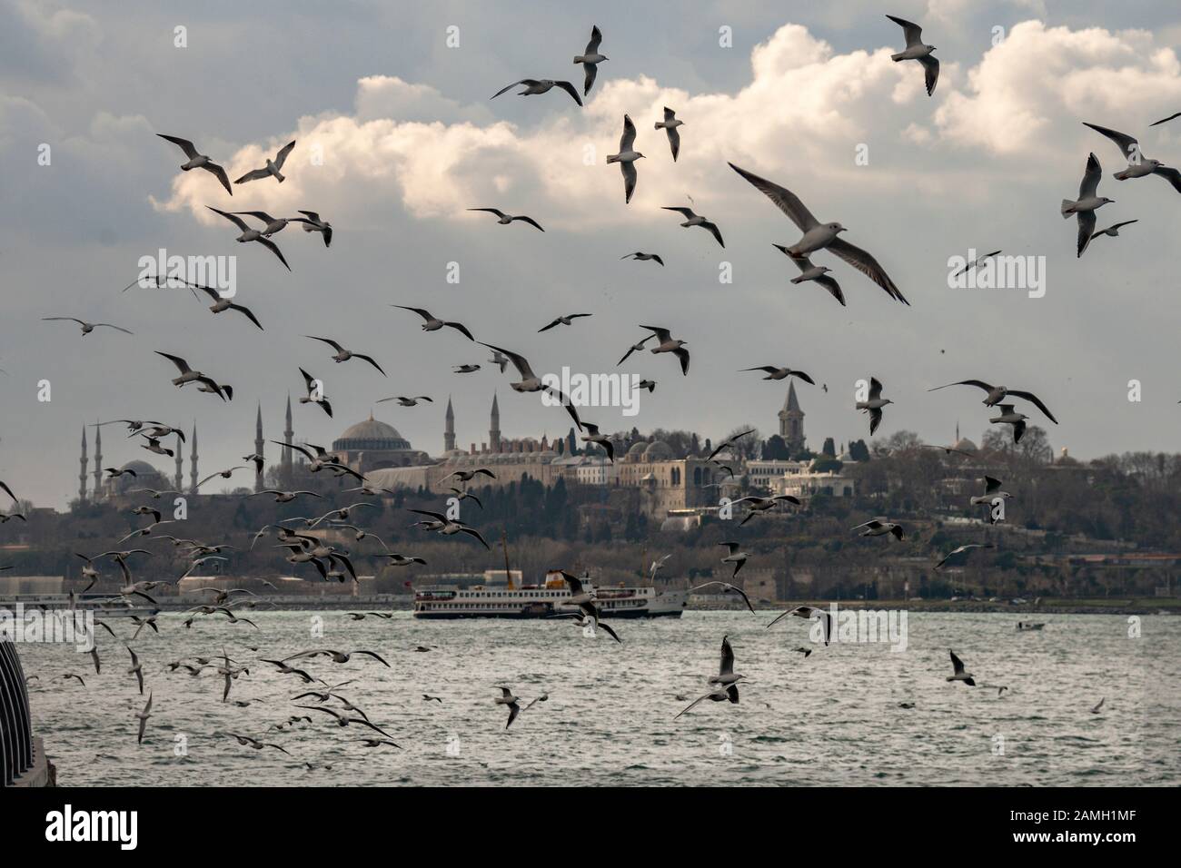 The Bosphorus Strait in Istanbul, Turkey Stock Photo - Alamy