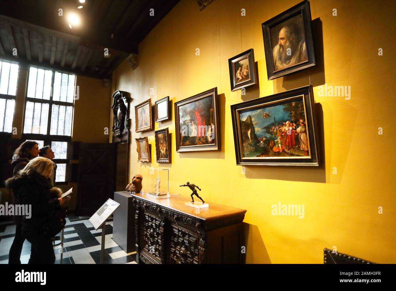 Interiors of top attraction Rubenshuis, Peter Paul Rubens (1577-1640 ...