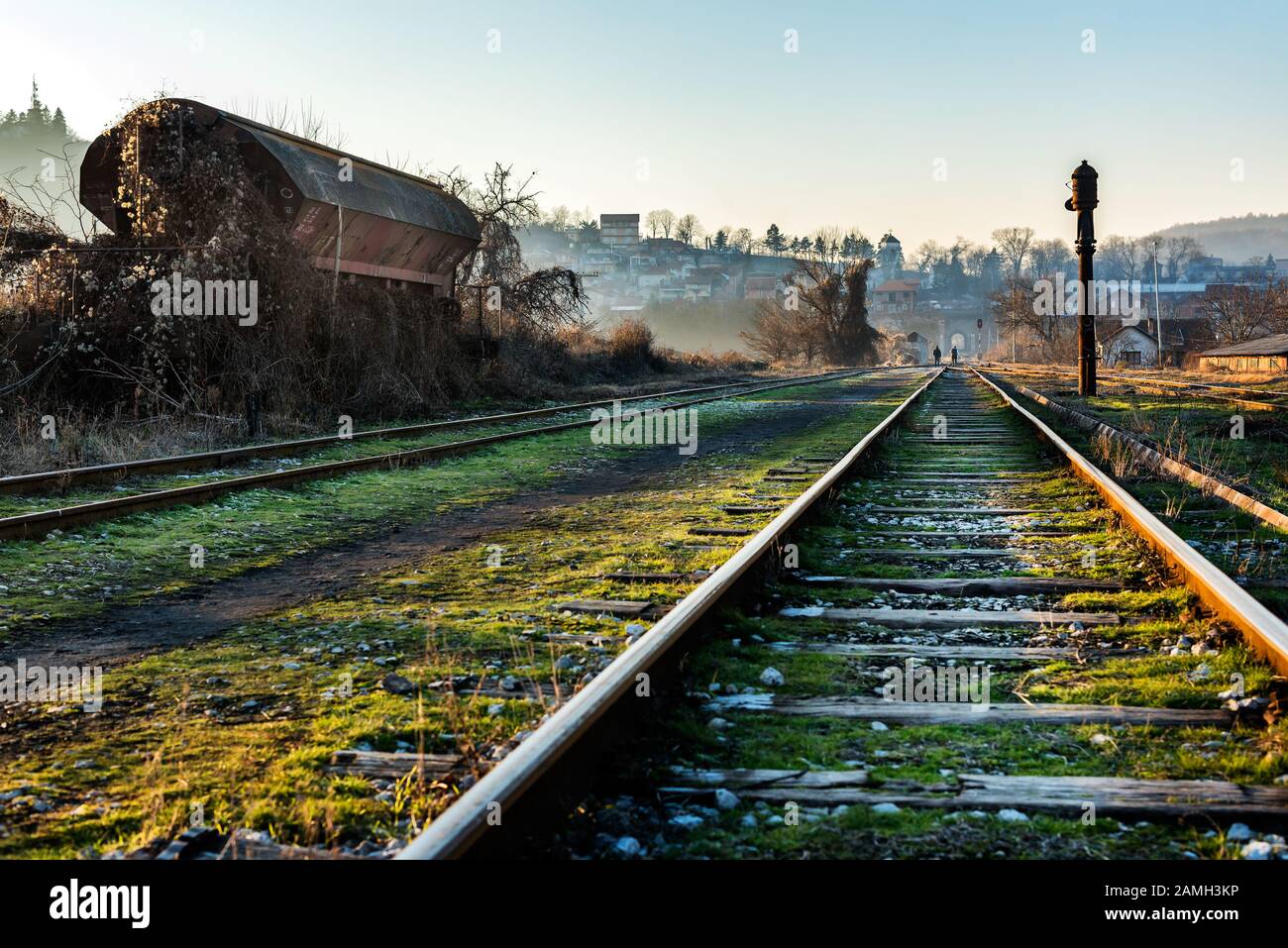 Abandoned railroad switch house in hi-res stock photography and images ...