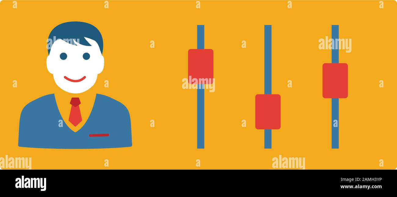 Agent Console icon. Simple flat element from customer service ...