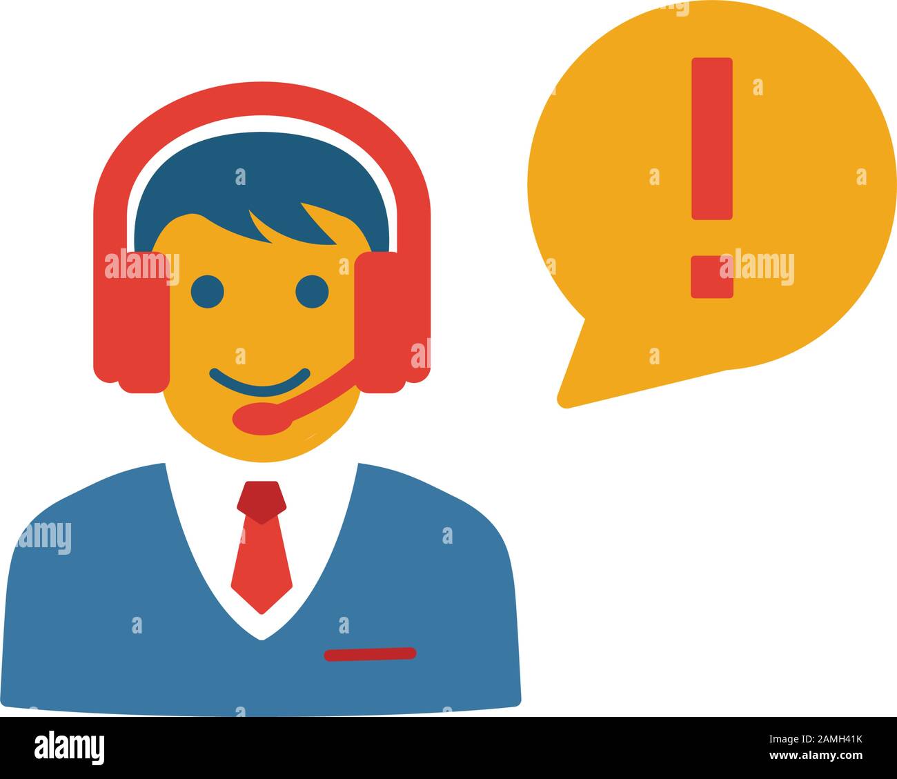 Help desk software background Stock Vector Images - Alamy