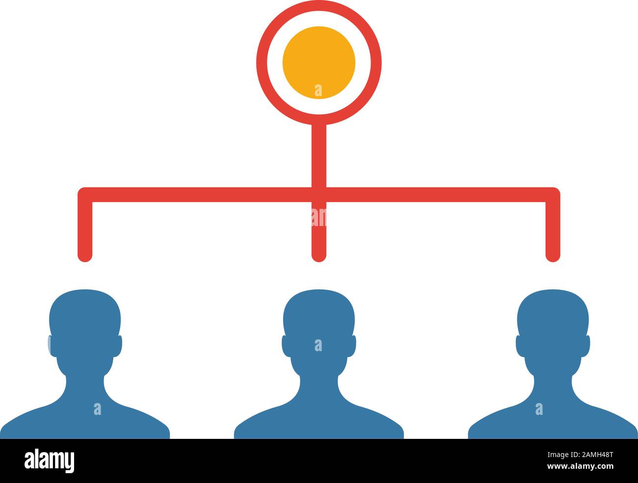 Collaboration icon. Simple flat element from crowdfunding collection ...