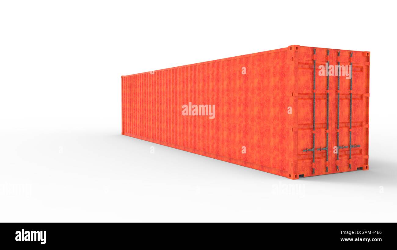 40 feet container hi-res stock photography and images - Alamy