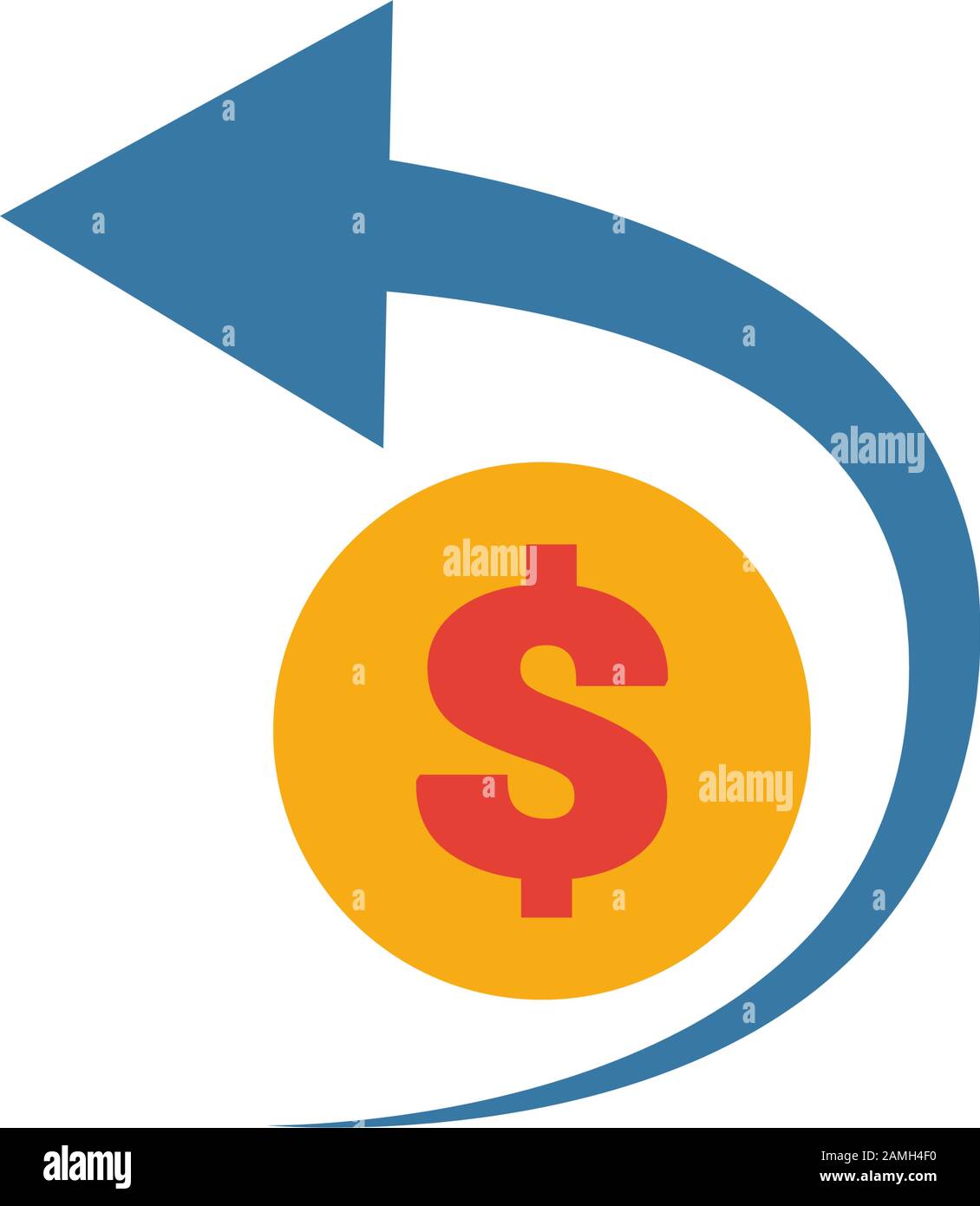 Investments Return icon. Simple flat element from crowdfunding ...
