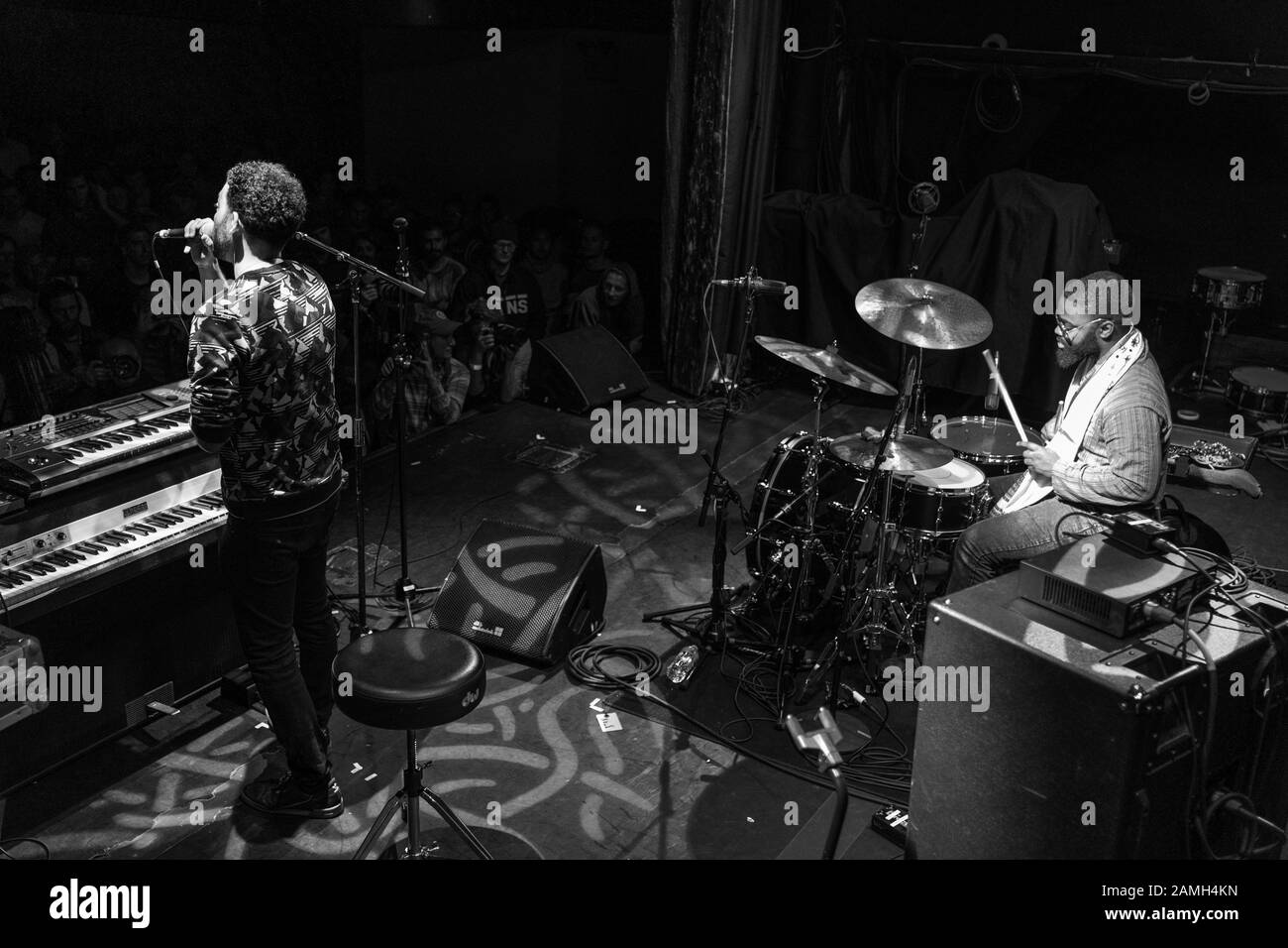 New York, NY - January 9, 2020: Taylor McFerrin performs as part of ...