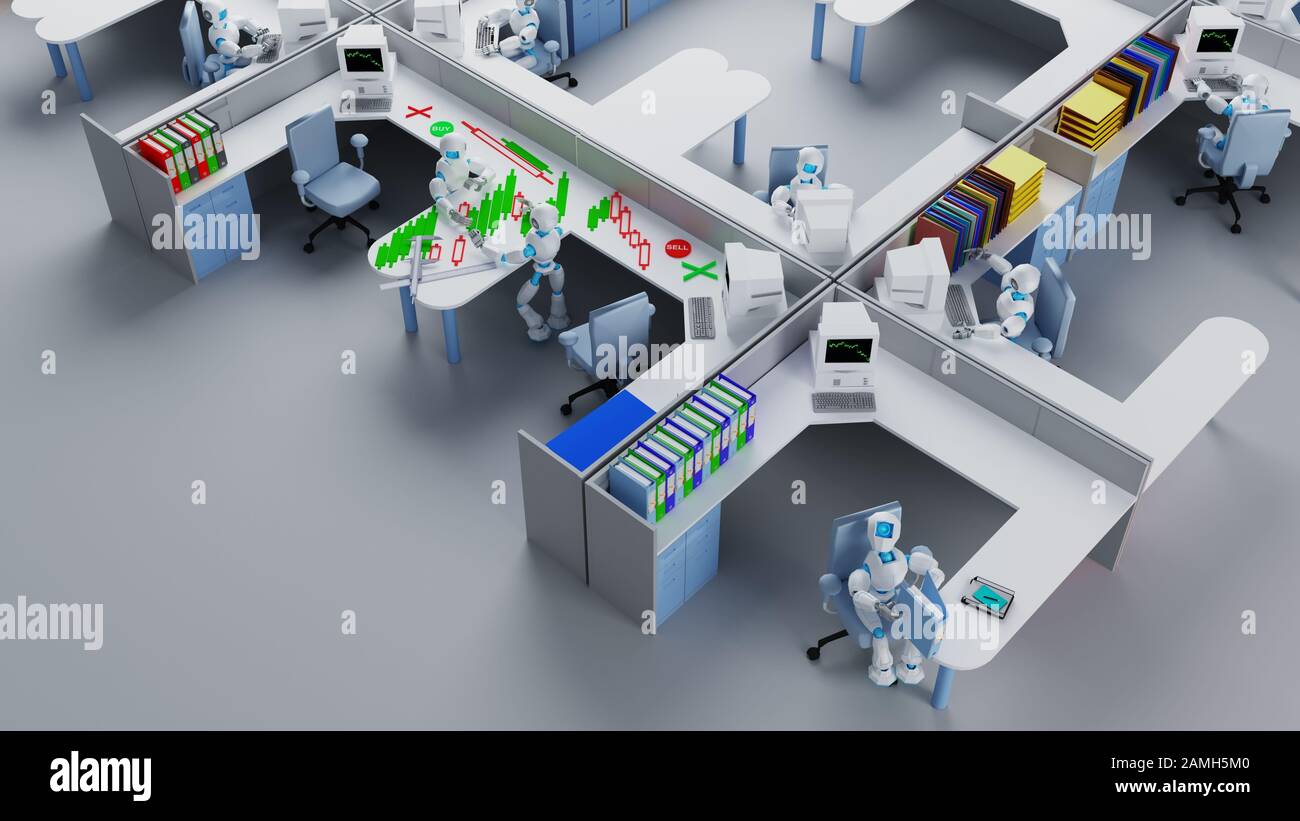 Cubical office hi-res stock photography and images - Alamy