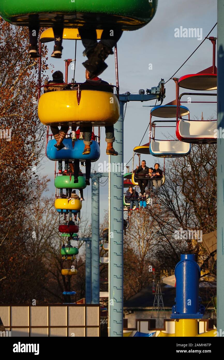 Carnival ride line hi-res stock photography and images - Alamy