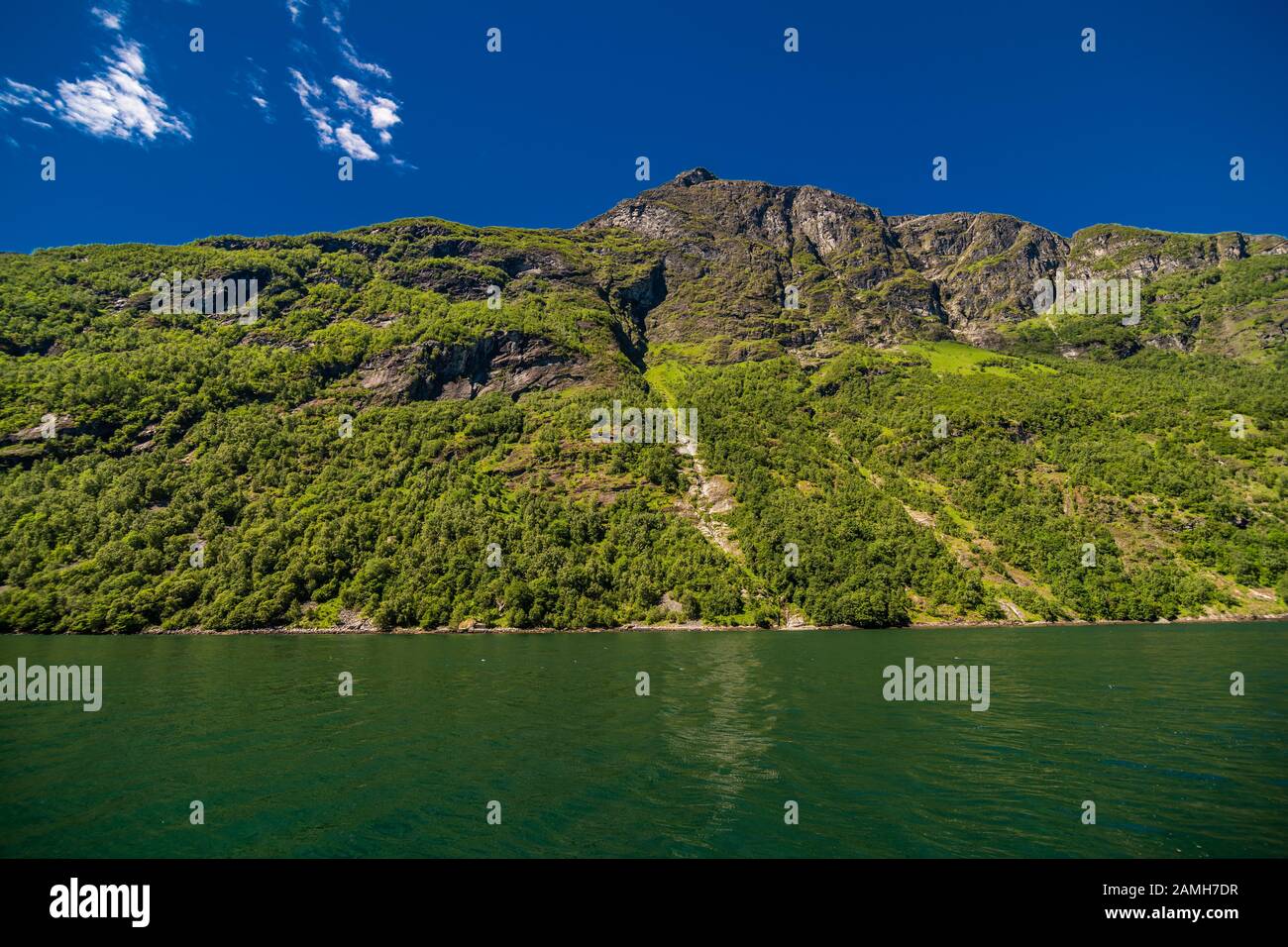 Hurtigruten sailing in fjord hi-res stock photography and images - Alamy