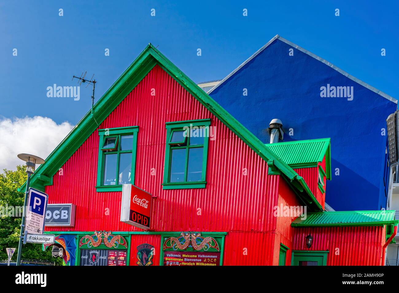 Reykjavik street heating hi-res stock photography and images - Alamy