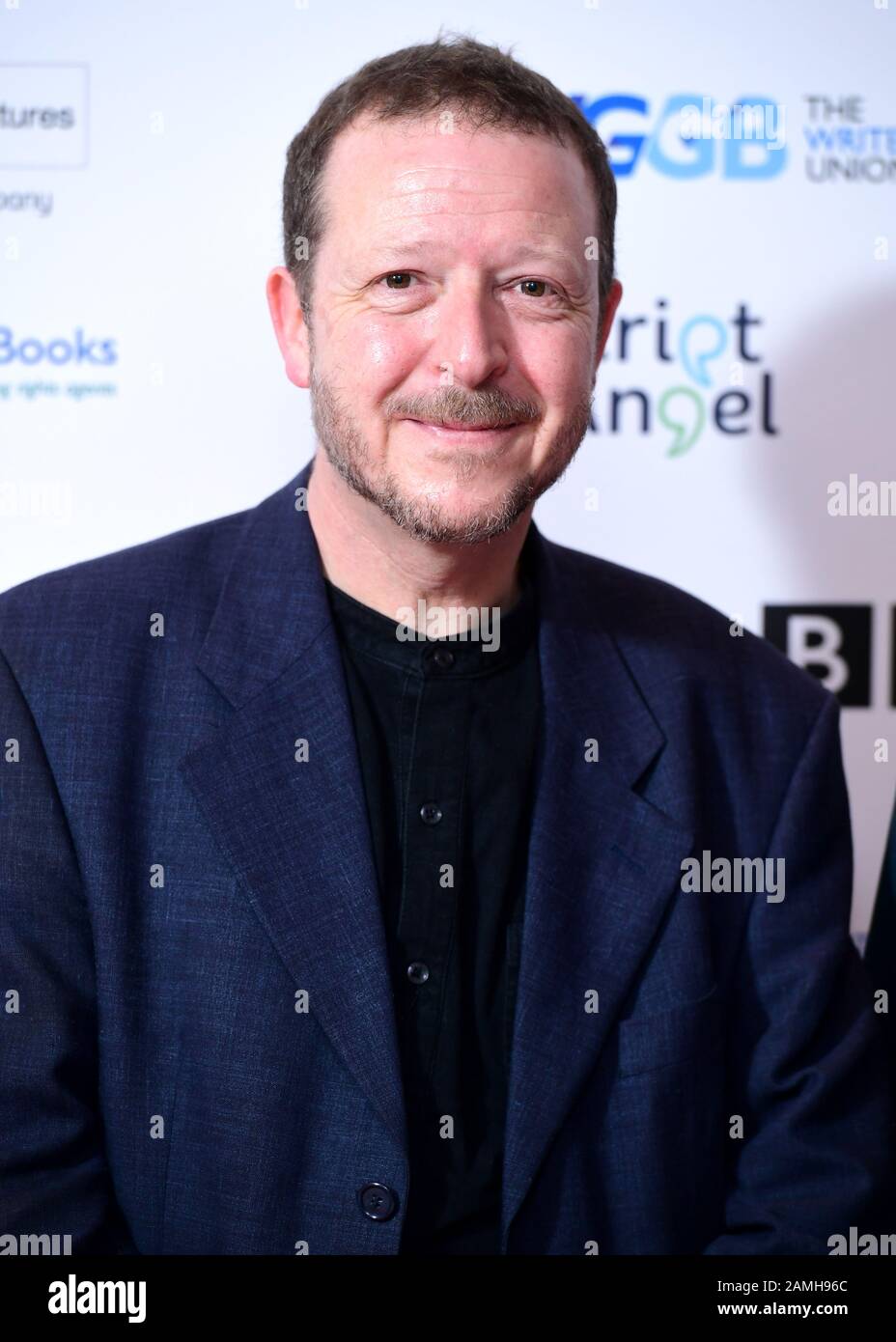 Dan Berlinka arrives at The Writers' Guild Awards 2020 held at the ...