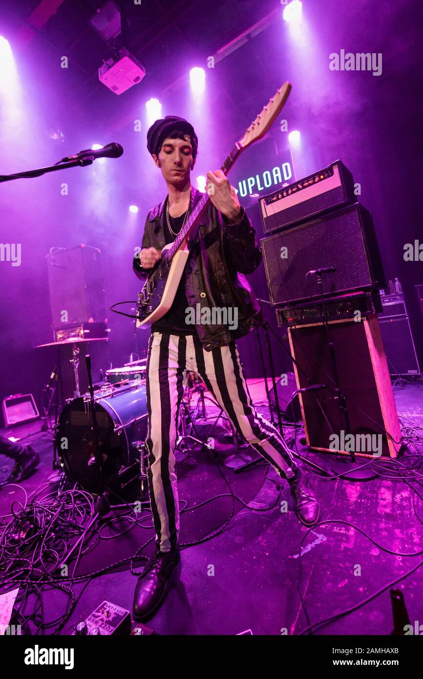 Barcelona, Spain. 2020.01.05. Weird Omen band concert at Sala Upload ...