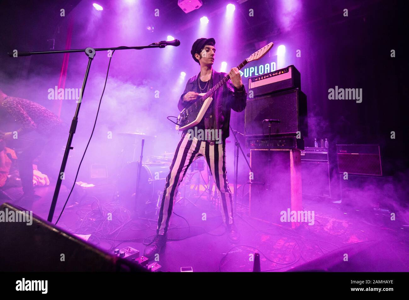 Barcelona, Spain. 2020.01.05. Weird Omen band concert at Sala Upload ...