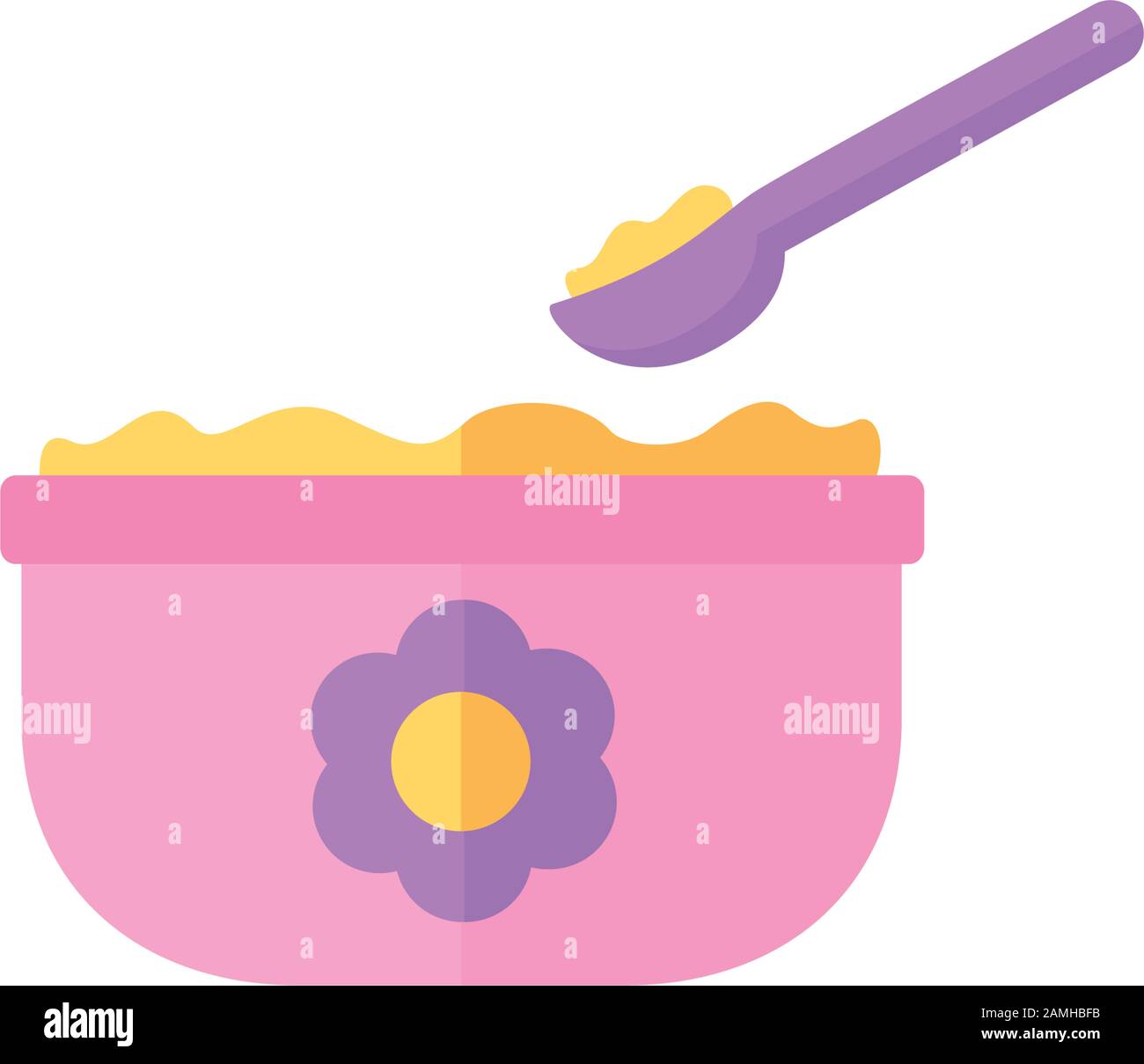 Baby plate Stock Vector Images - Alamy