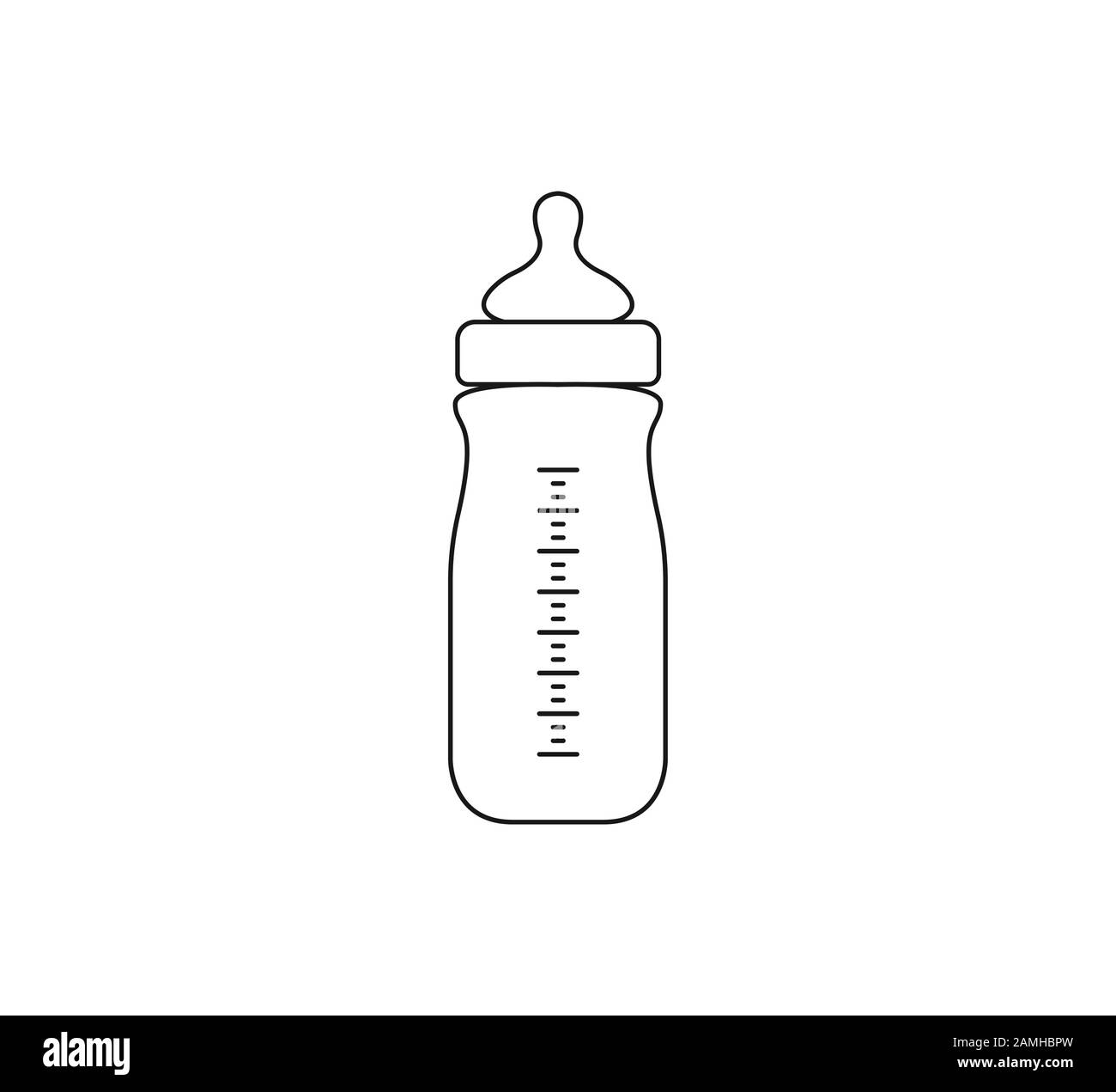 Baby bottle icon hi-res stock photography and images - Alamy