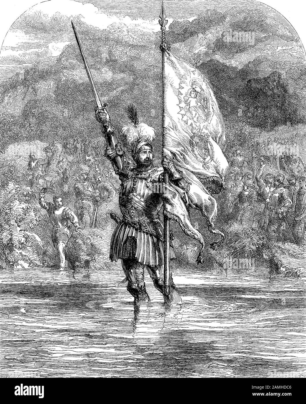 Portrait of vasco nunez de balboa hi-res stock photography and images ...