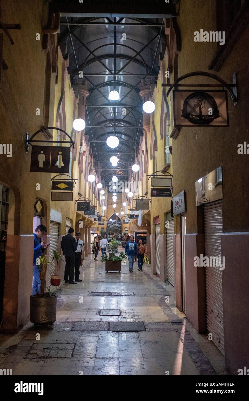 Shopping arcade in Mexico City Stock Photo - Alamy