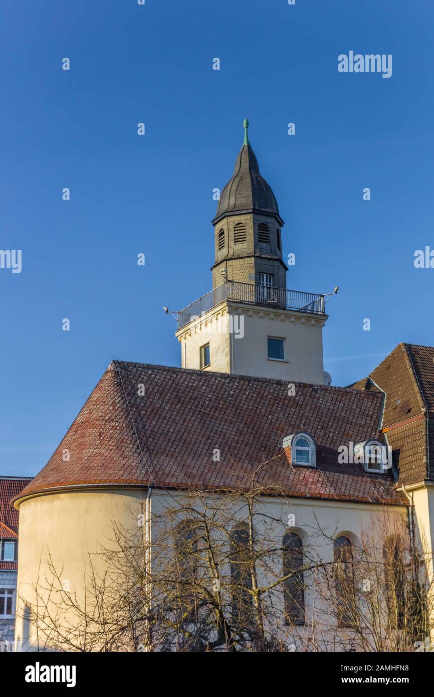 Tower of the former monastery in Werl, Germany Stock Photo - Alamy