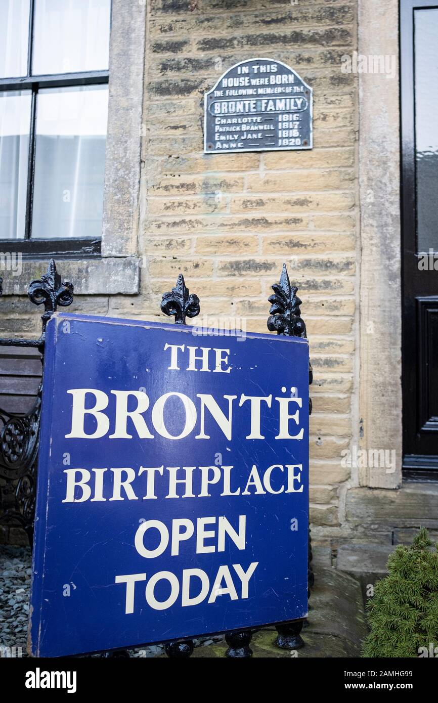 The Bronte Birthplace, Market street, Thornton, Bradford, West ...