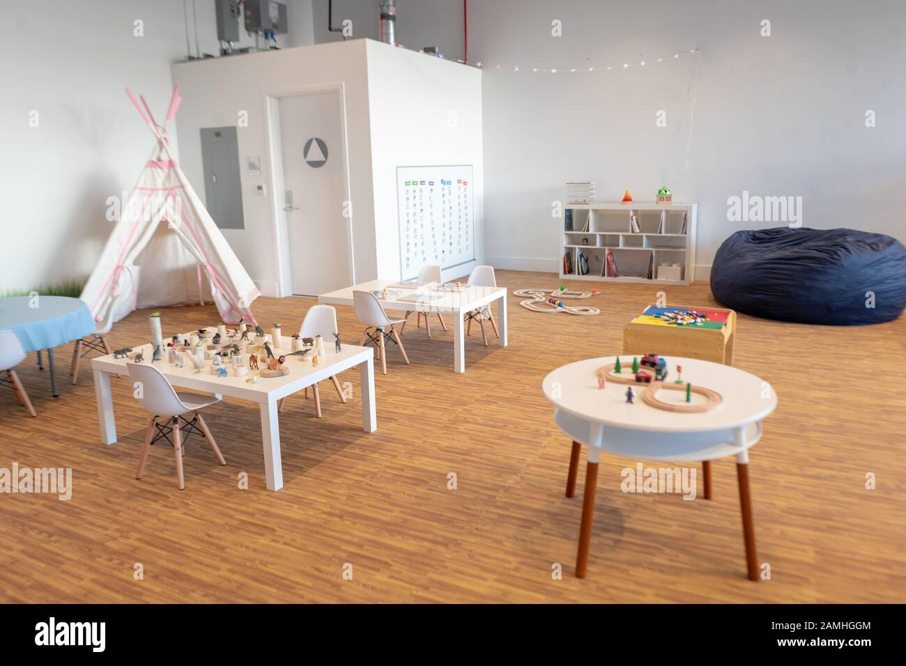Interior of Playstar Kids indoor playground playspace in San Ramon ...