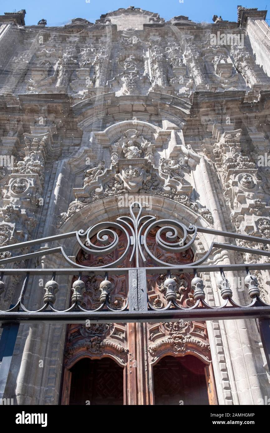 architectural detail. Zócalo CDMX Stock Photo - Alamy